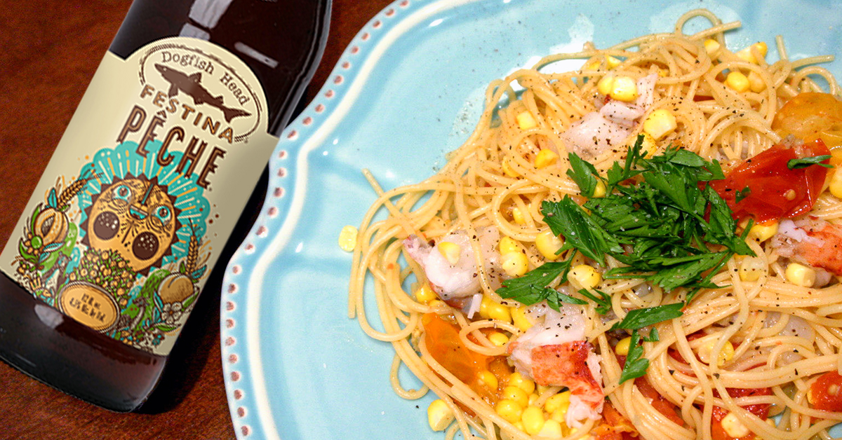 Cooking with Beer | Festina Pêche Lobster Pasta