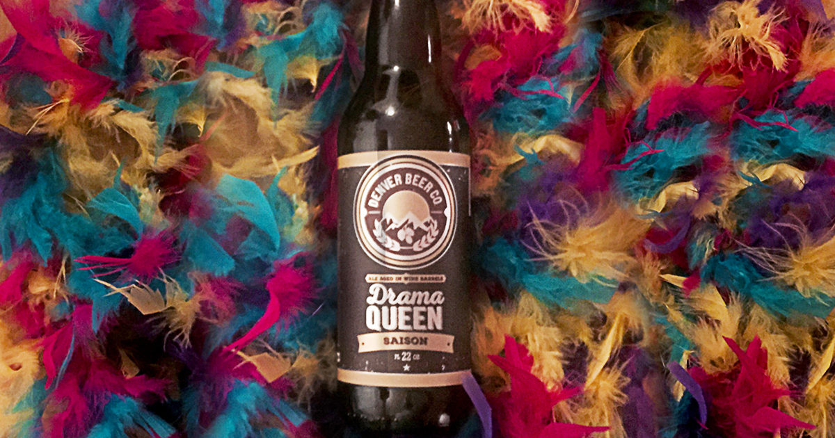 Denver Beer Co | Drama Queen Saison Aged in Wine Barrels