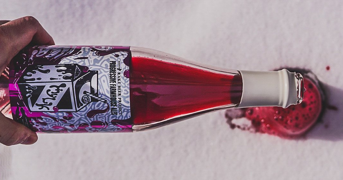 Sour Series: Rake Beer Project | Raspberry Mylk Atomic Milkshake Sour ...